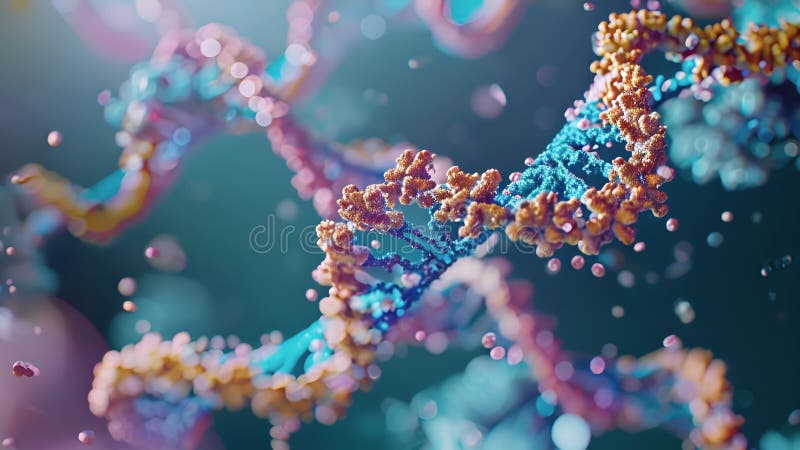 A Highresolution Image of a Gene Sequence Revealing the Intricate ...