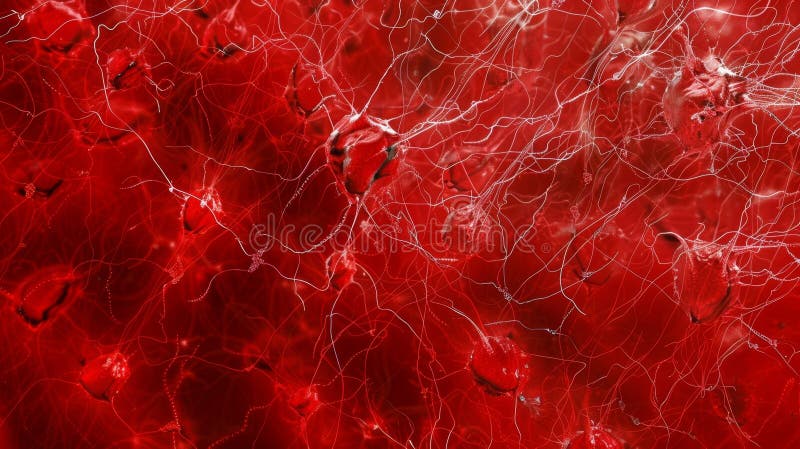 A Highresolution Image of the Intricate Network of Vessels Supplying ...