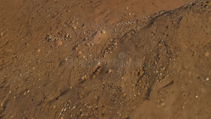 Mars Surface Close-Up: Red Planet Terrain and Soil Composition Stock ...