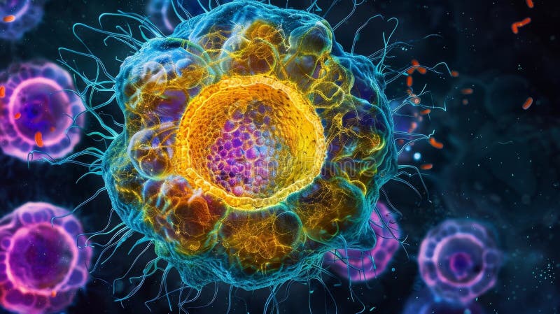 A Highresolution Image of the Nucleolus a Prominent Structure Inside ...