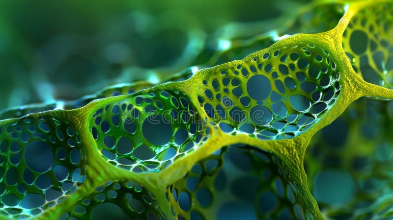 A Highresolution Image of Plant Cell Wall Pores and Channels Which ...