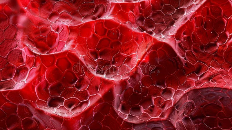 A Highresolution Image of a Red Cells Outermost Layer the Cell Membrane ...