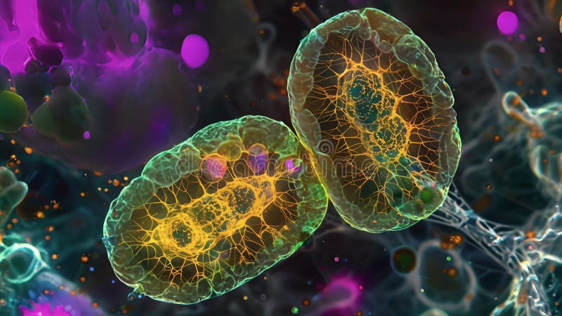 Highresolution Microscopy Image Showing the Transfer of Cytoplasm ...