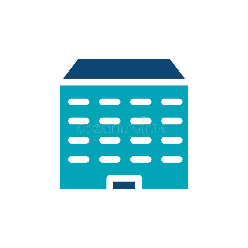 Highrise Building Icon. Vector Illustration Decorative Design Stock ...