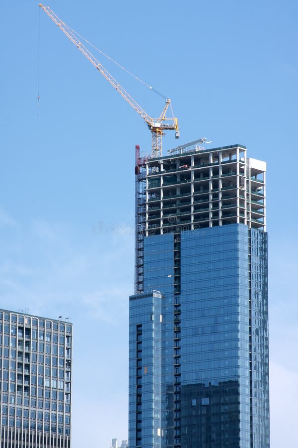 Highrise Under Construction Stock Photo - Image of real, activity: 11765286