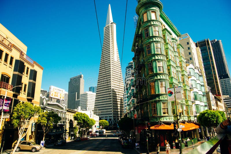 San Francisco Financial District Editorial Photo - Image of area ...