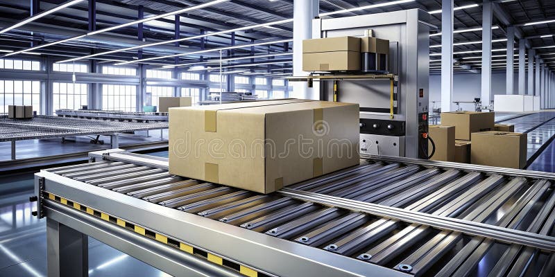 Advanced Automatic Box Sealing Machine Stock Illustrations – 1 Advanced ...