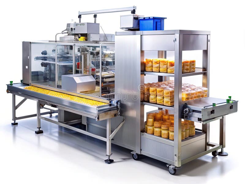 HighSpeed Automatic Food Packaging Machine for Plastic Bags and Boxes ...