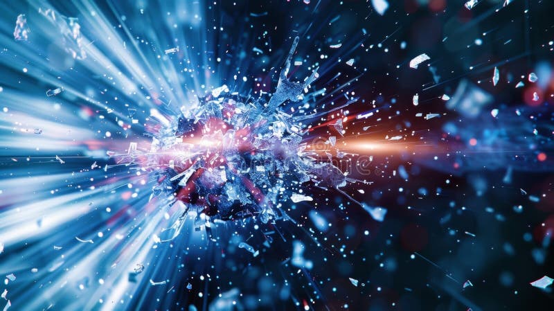 A Highspeed Camera Capturing the Moment of Collision between Particles ...