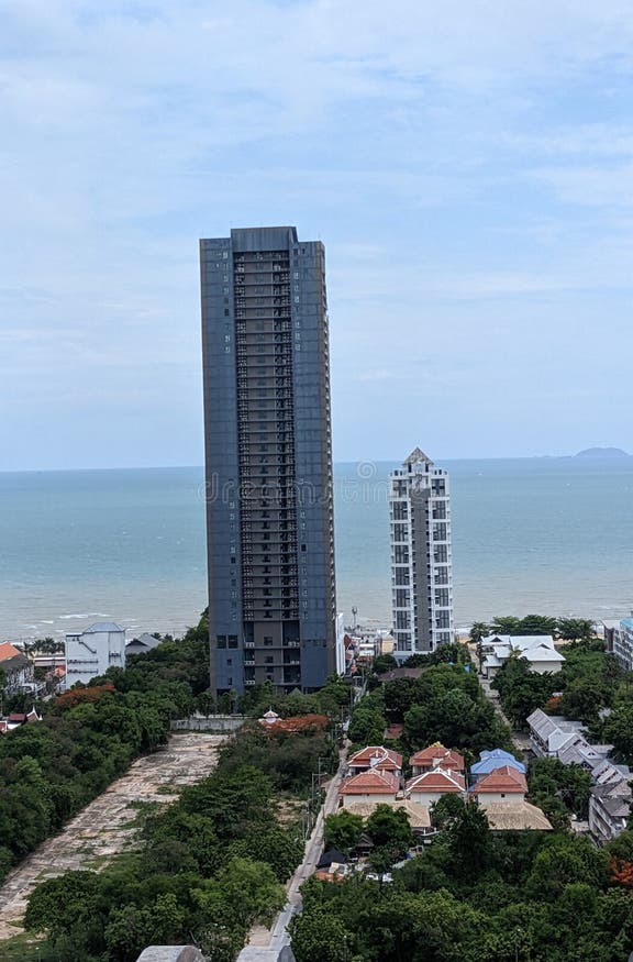 The Hight Building Infront the Beach Editorial Photography - Image of ...