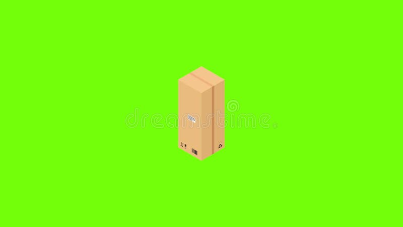 Open Carton Box Icon Animation Stock Footage - Video of sign, empty ...