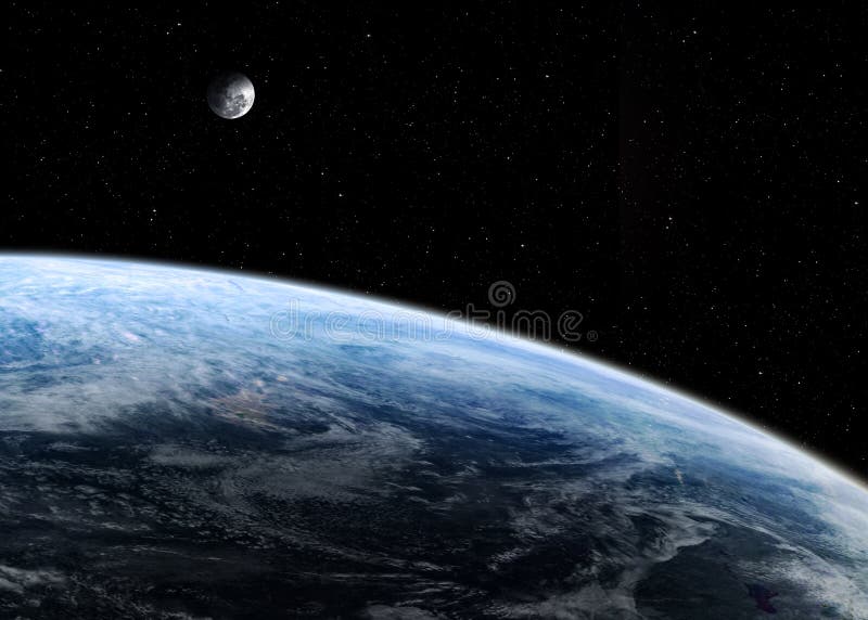 Hight quality Earth image stock illustration. Illustration of fiction ...