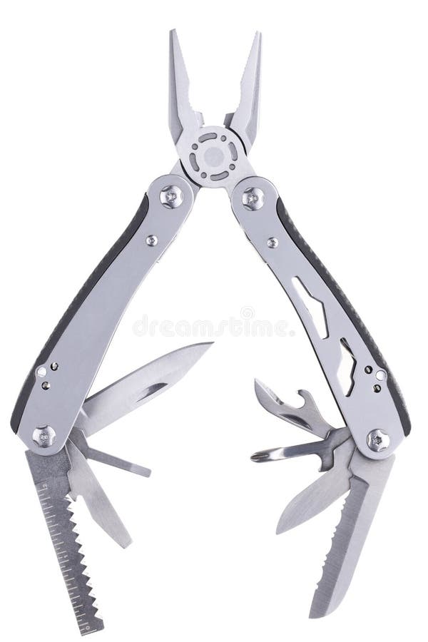 Hight Quality Grey and Black Brutal Multitool Stock Image - Image of ...