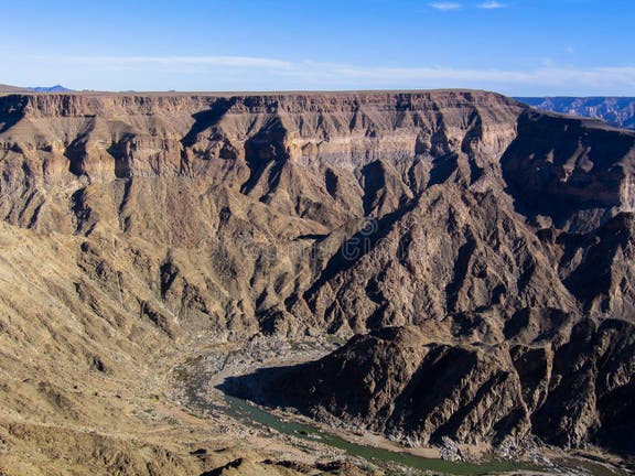 Hight View, Fish River Canyon, Namibia Stock Image - Image of famous ...