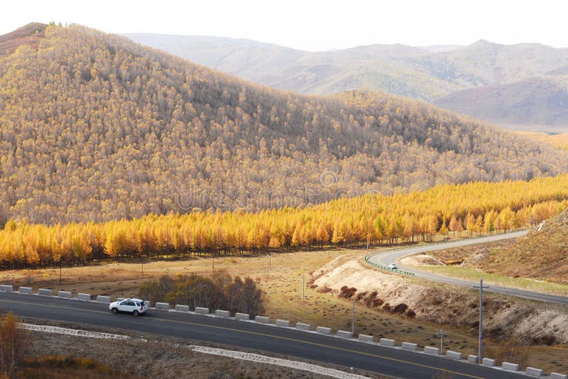 Hight Way Mountain Inner Mongolia Stock Photos - Free & Royalty-Free ...