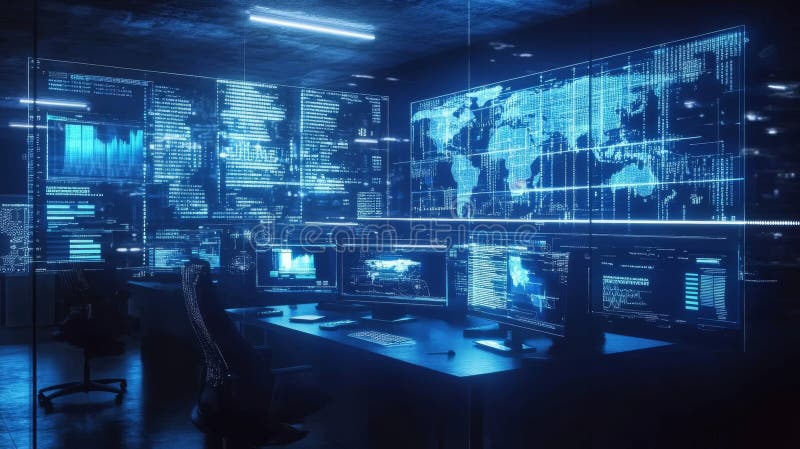 A HighTech Control Room with Advanced Data Analytics and Monitoring ...