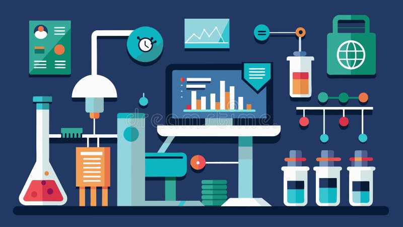 A Hightech Laboratory Equipped with the Latest Data Analytics Tools ...