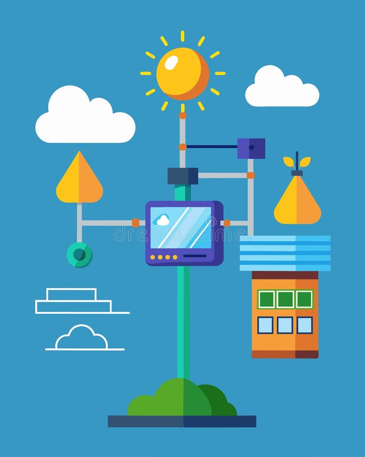 Weather Sensors Stock Illustrations – 507 Weather Sensors Stock ...