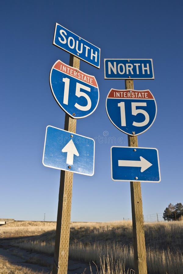 Highway 15 sign stock image. Image of arrow, directional - 5832227