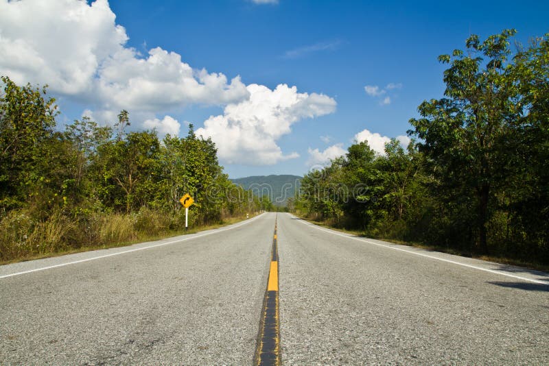 On the highway stock photo. Image of road, cloud, trip - 17620694
