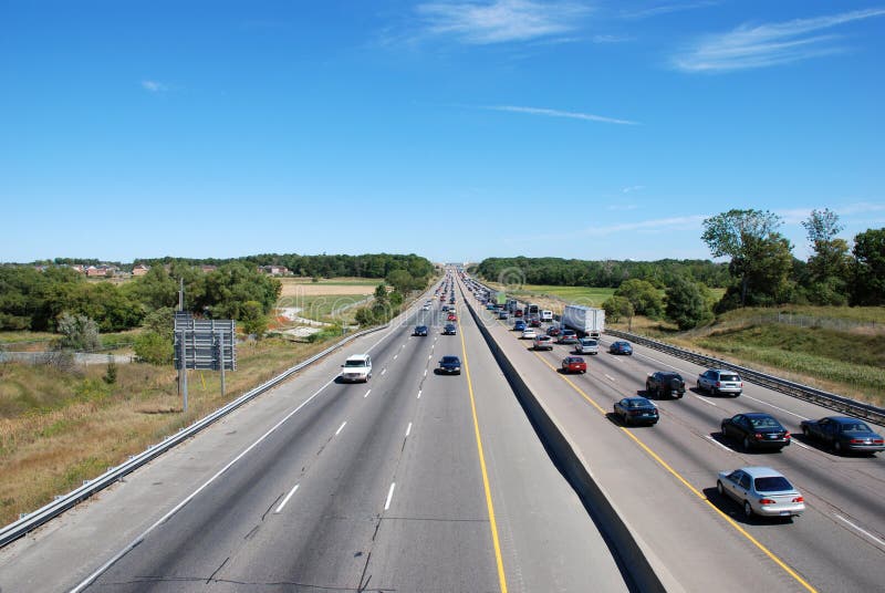 Highway stock image. Image of transportation, emission - 3227349