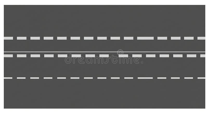 Highway Asphalt with Lane Markings Seamless Road Texture Background ...