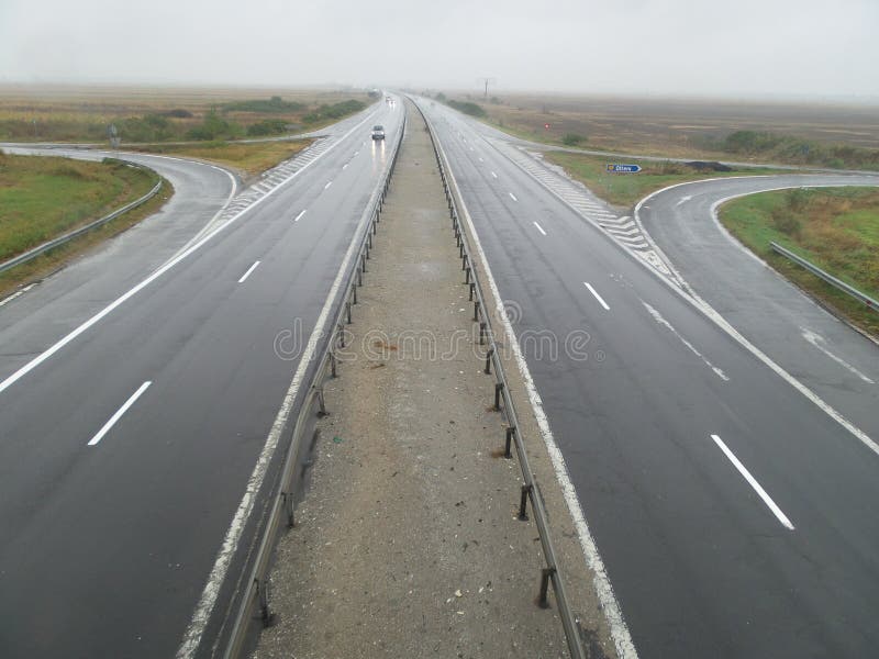 Highway - bird view stock image. Image of shaped, design - 69451423