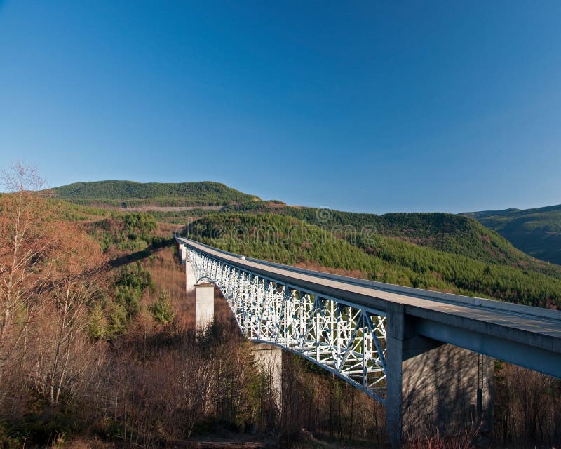 Highway bridge stock photo. Image of zone, stone, lahar - 13253652