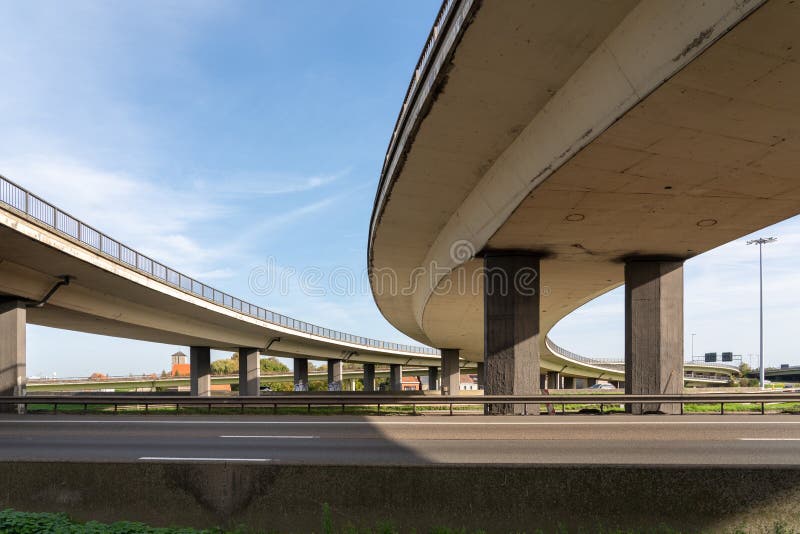 Highway Bridge , Connecting Bridge Stock Image - Image of landscape ...