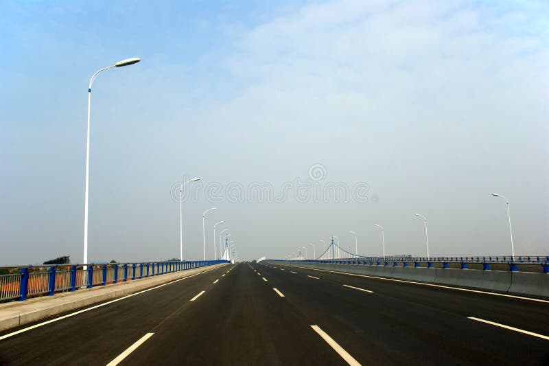 Highway bridge stock image. Image of traffic, light, bridge - 35269781