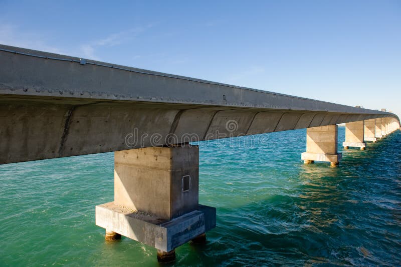 Highway bridge over water stock photo. Image of west, freeway - 8452240