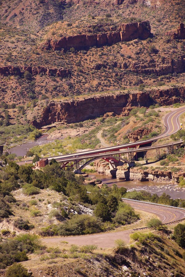 Highway bridge stock image. Image of salt, bridge, desert - 48439237