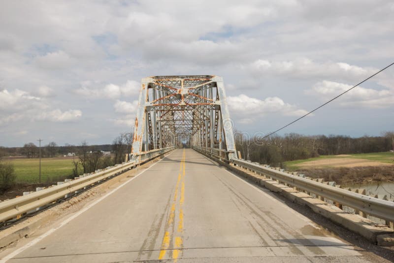 Highway Bridge on US Route 60 Stock Image - Image of byway, curve ...