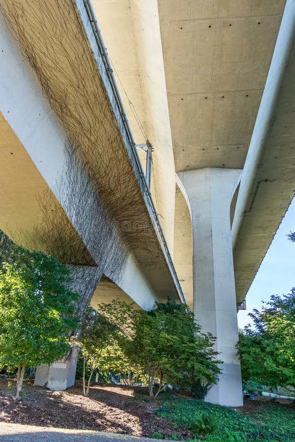 Highway Bridges Architecture 8 Stock Photo - Image of span, seattle ...