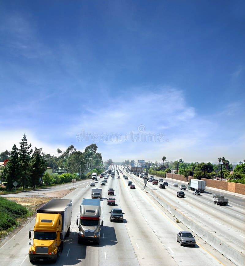 Highway in California stock photo. Image of commute, freeway - 2285690