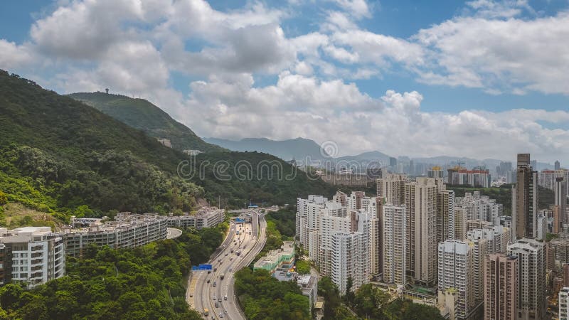 The Highway Ching Cheung Road, Hong Kong , May 4 2023 Editorial Photo ...