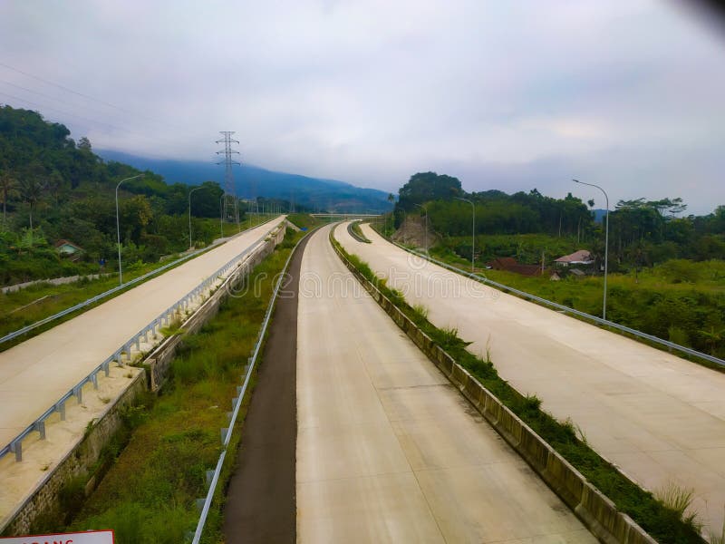 Highway in the Countryside of Indonesia Stock Photo - Image of asphalt ...