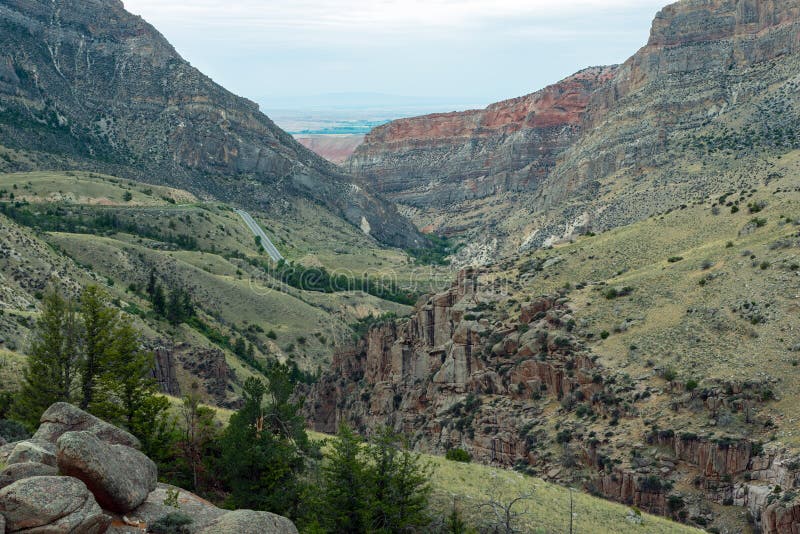 Shell Canyon in Wyoming stock image. Image of wilderness - 63468147