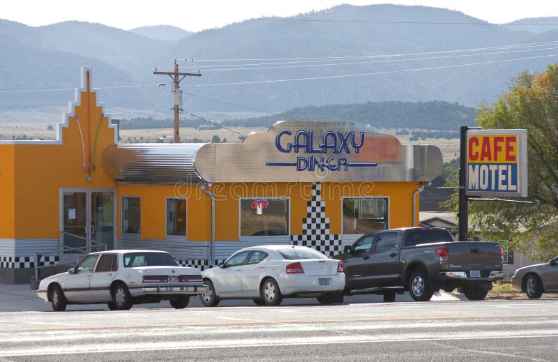 Highway Diner editorial stock photo. Image of countryside - 20481088