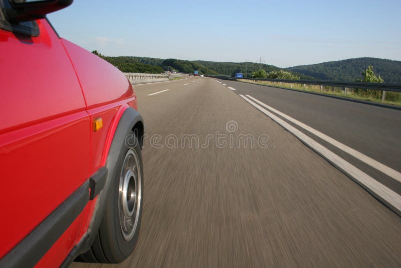 Highway Drive - Autobahnfahrt Stock Photo - Image of journey, dortmund ...