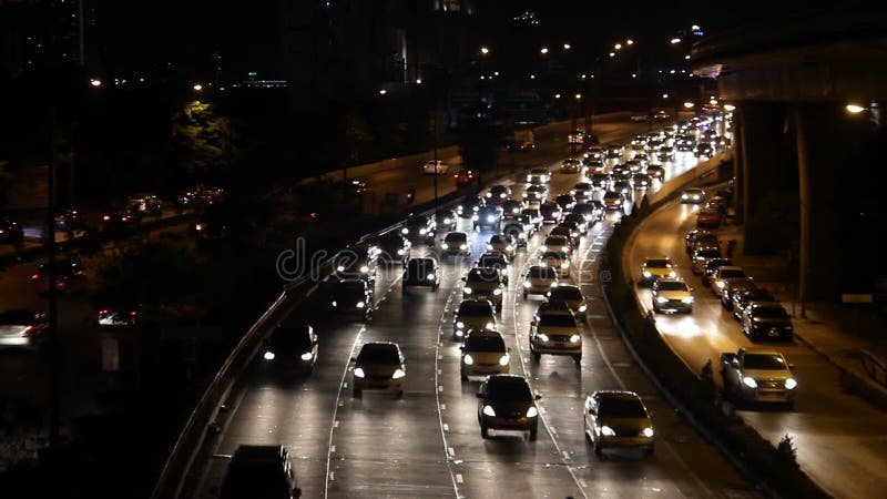 Motorway traffic jam stock video. Video of autobahn, driveway - 50301443