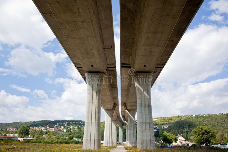 Elevated highway stock photo. Image of columns, freeway - 30464064
