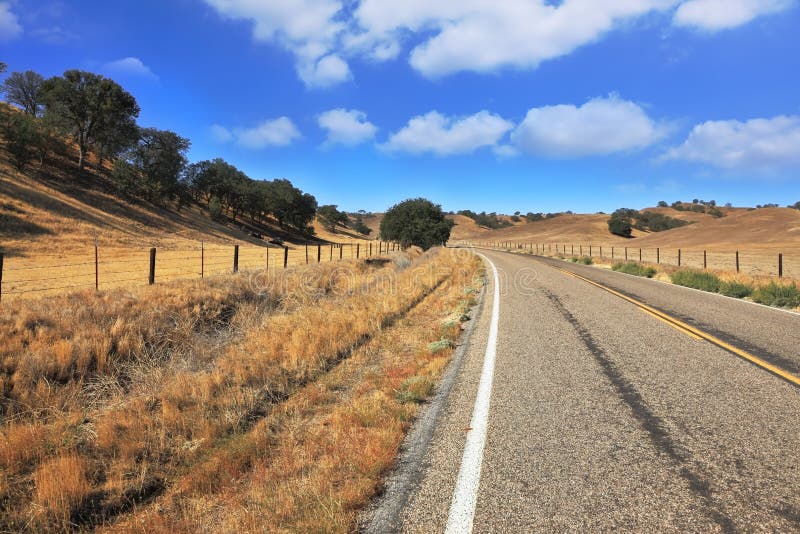 A highway fenced fence stock image. Image of landscape - 26895315