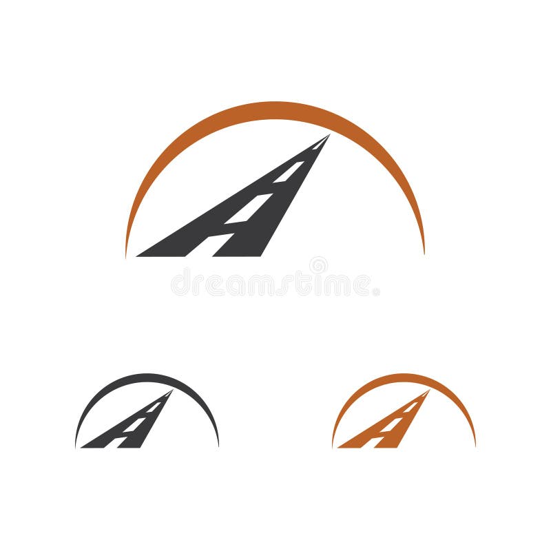 Highway Freeway Road Infrastructure Logo Stock Vector - Illustration of ...