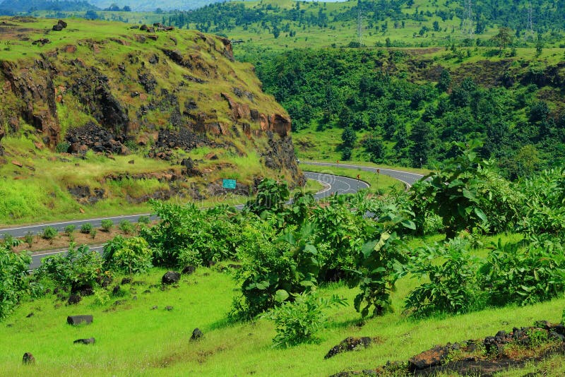 Highway and greenery stock photo. Image of natural, prosperous - 27598508
