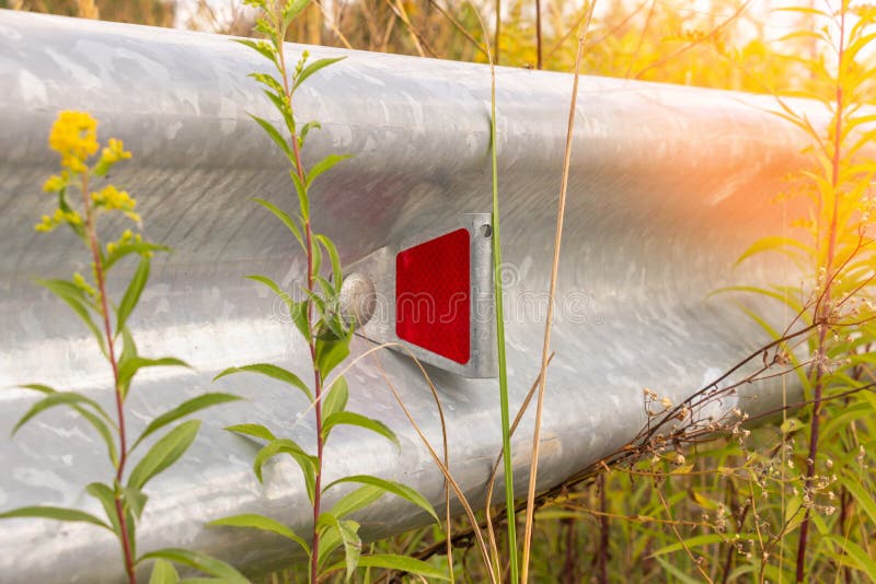 Abandoned Highway, Highway Guard Rails Stock Photo - Image of concept ...