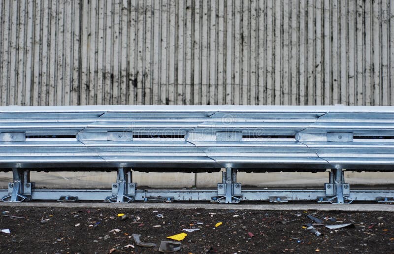Highway guardrail stock photo. Image of highway, lane - 15051978