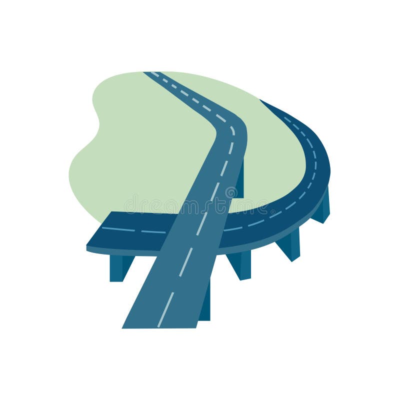 Highway Icon Clipart Logotype Isolated Vector Illustration Stock Vector ...