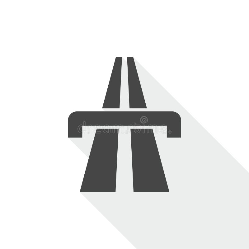 Highway icons set stock vector. Illustration of motorway - 136160013