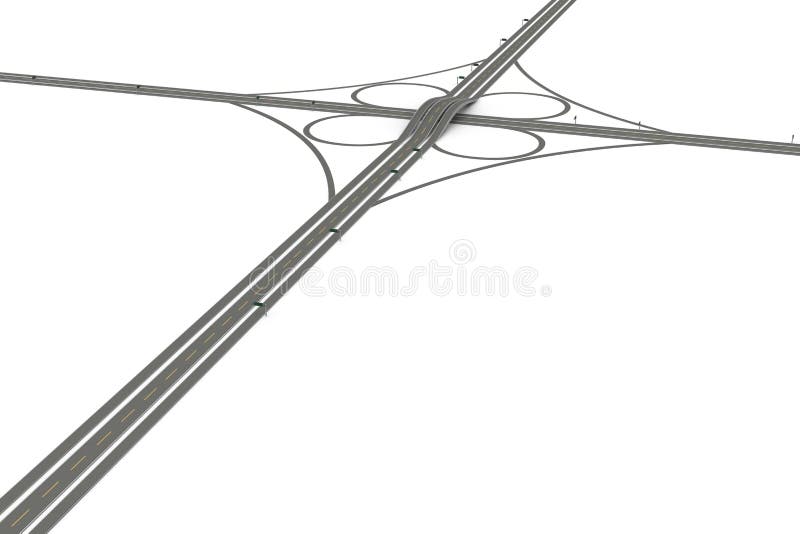 Highway Interchange stock illustration. Illustration of freeway - 29404204